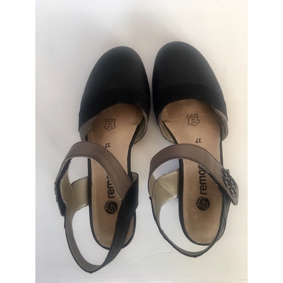 Remonte | Shoes | Remonte Leather Mary Jane Stacked Heel | Poshmark